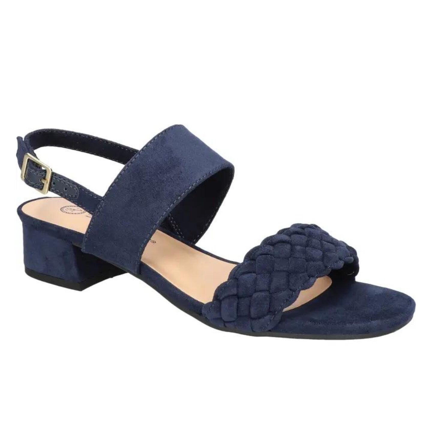 Navy Blue Sandals + Wedges - VSTYLE