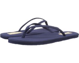 Navy Blue Sandals + Wedges - VSTYLE