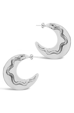 Snake Hoops - A Fresh Take On Hoop Earrings - VSTYLE