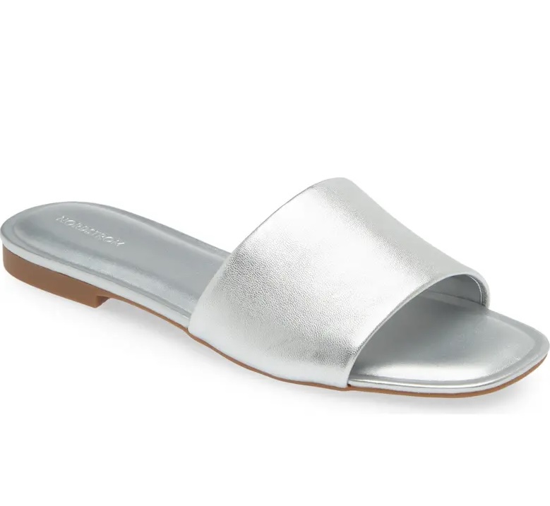 Best Silver Metallic Heels + Sandals - VSTYLE